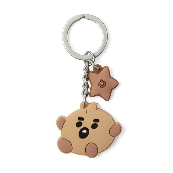 bt21 | Accessories | Bt2 Baby Shooky Silicone Keychain Nwt | Poshmark